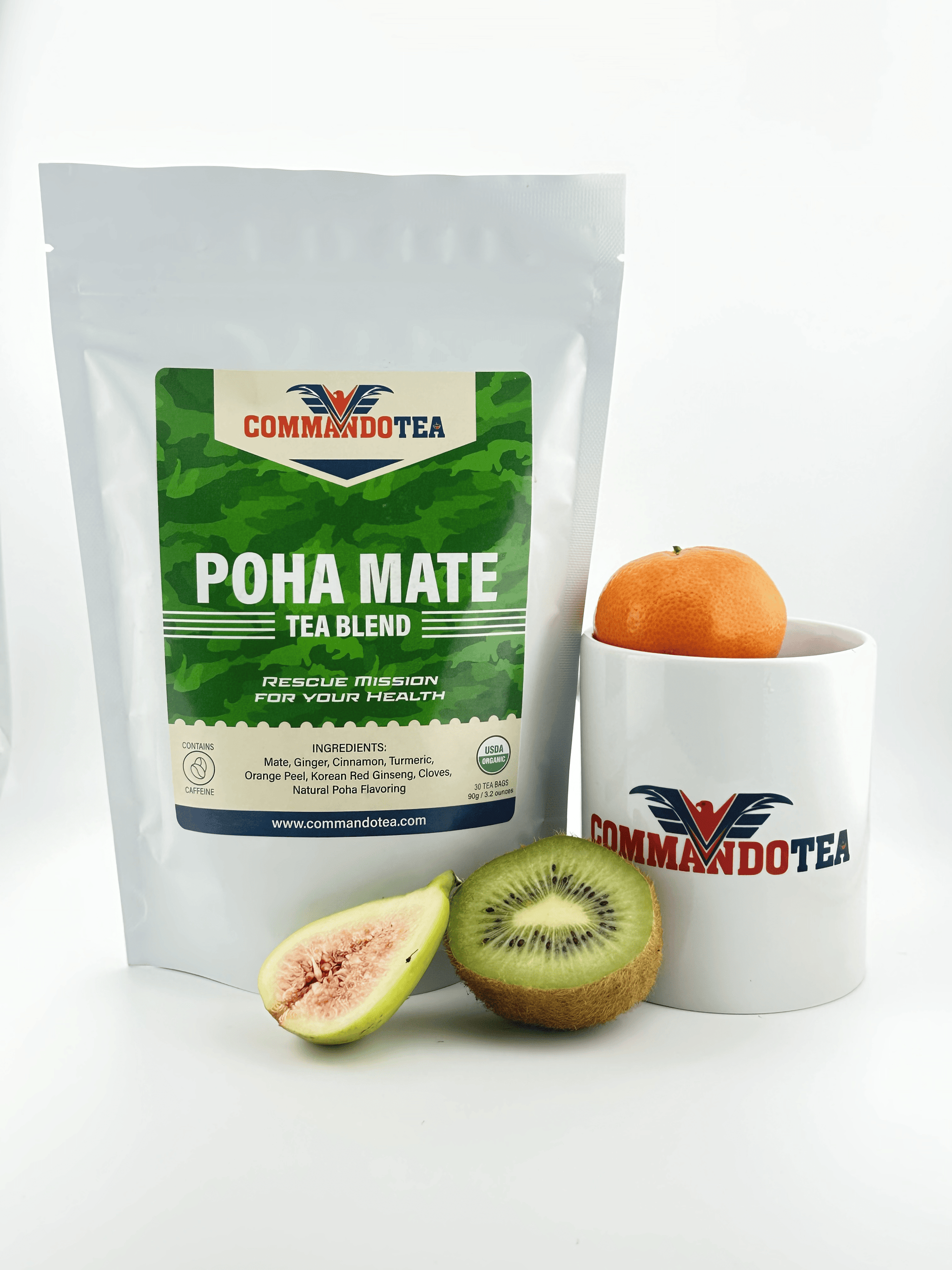 Poha Mate Tea Blend – Commando Tea