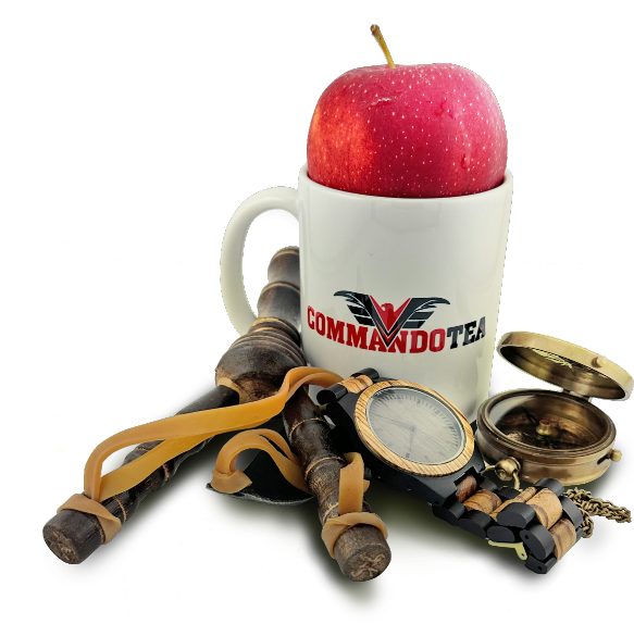 Commando Tea - Herbal Tea with Panax Korean Red Ginseng